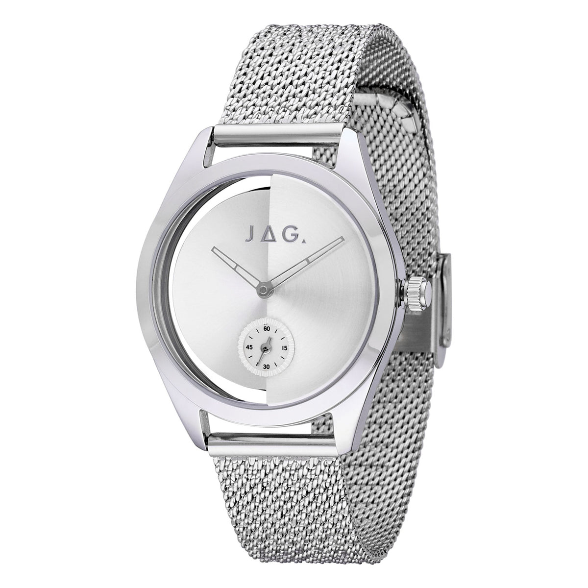 Jag Watch J2799a Silver Watch With Mesh Band – Stephens Jewellers