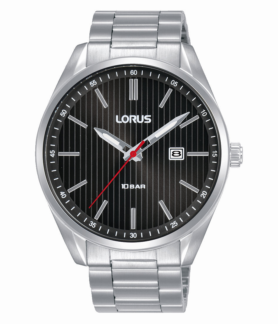 Lorus Mens Silver Watch RH913QX-9 – Stephens Jewellers