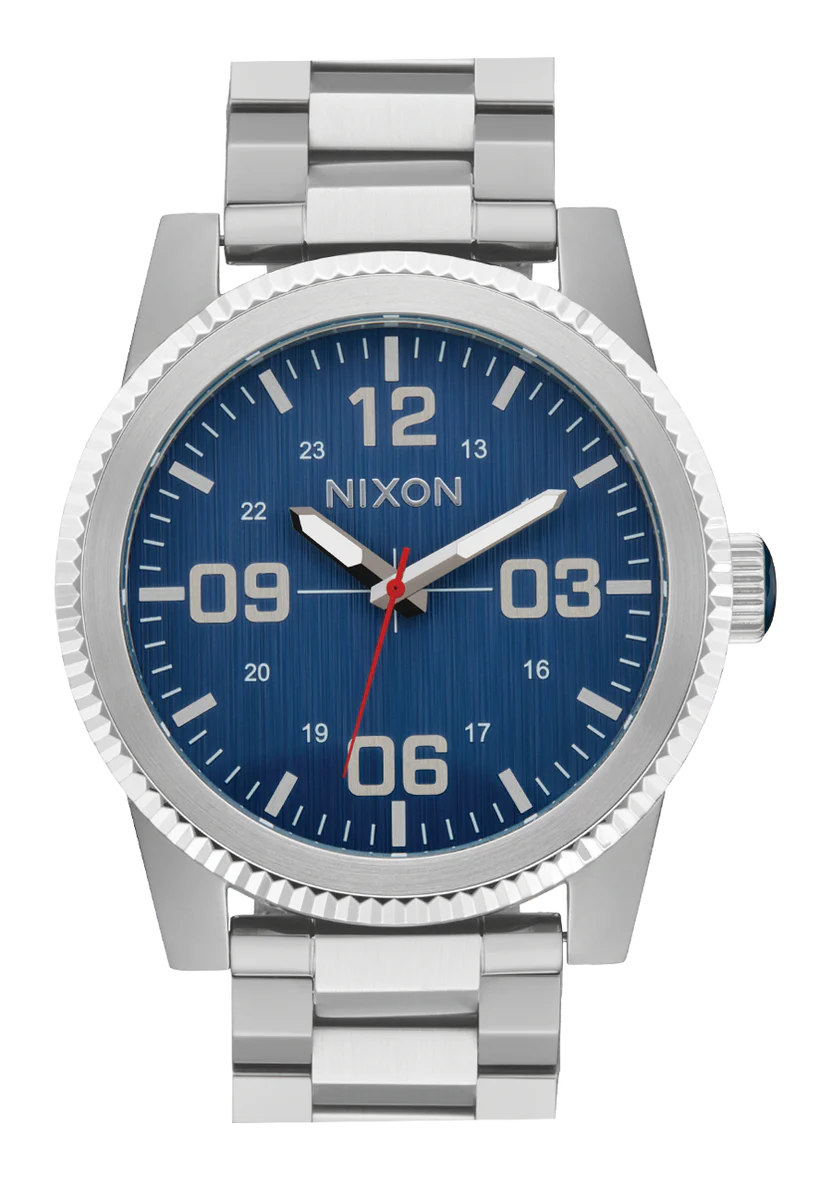 Nixon Corporal Watch Round Blue Dial – Stephens Jewellers